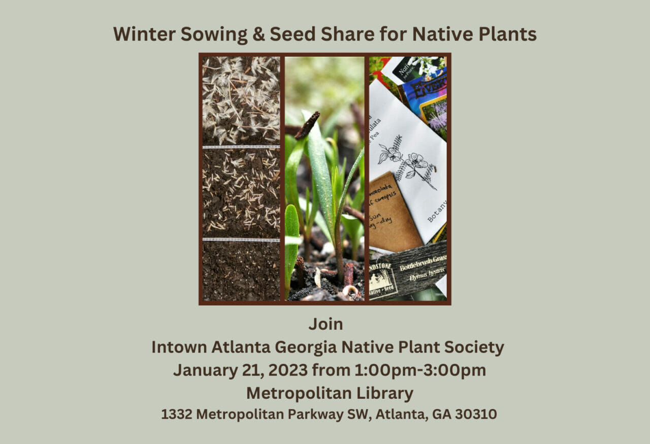 Winter Seed Sowing and Sharing for Native Plants - GNPS