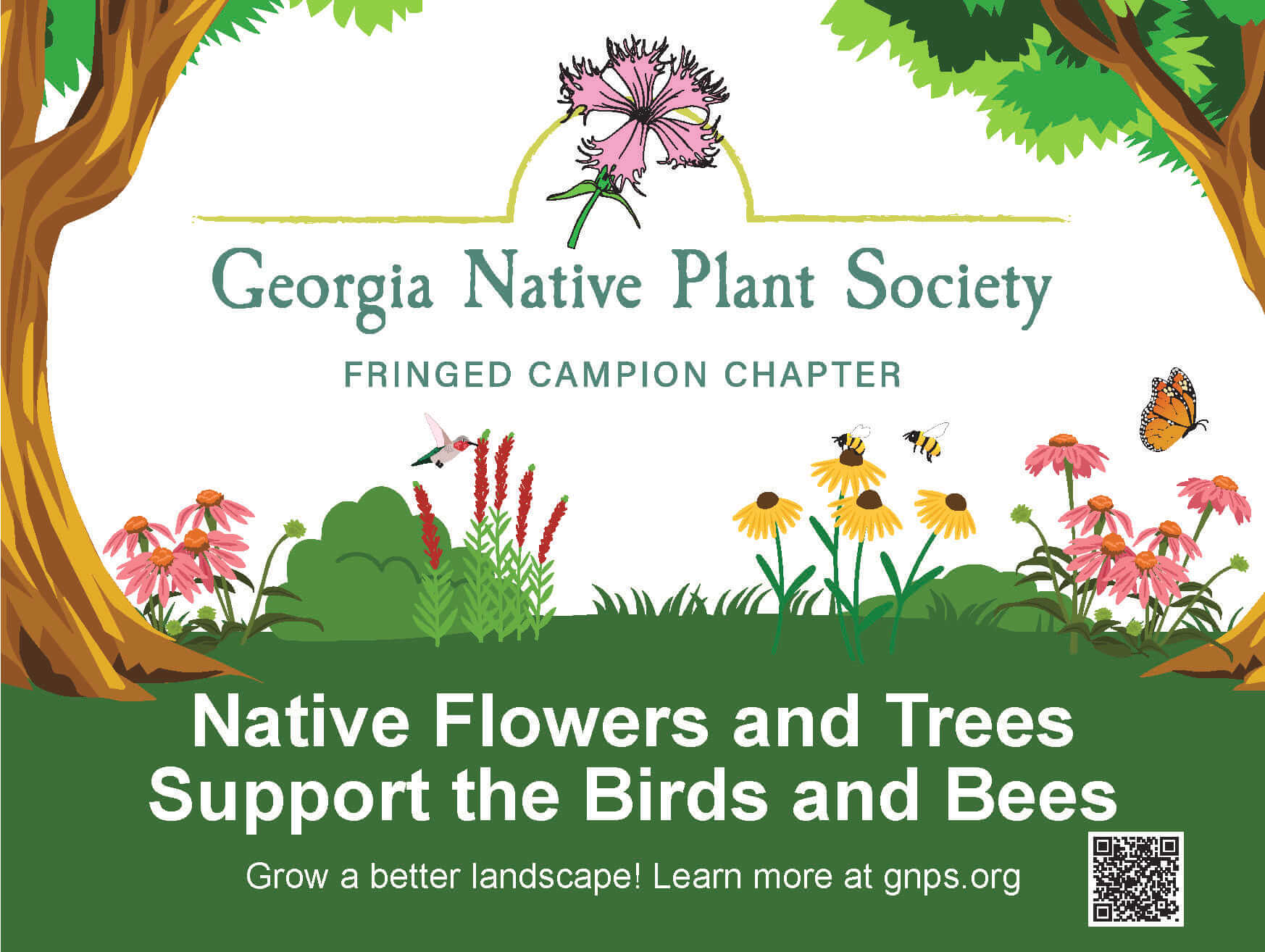 Show Your Support for Native Plants with a Chapter Yard Sign - GNPS