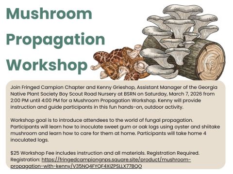 Mushroom Propagation Workshop - GNPS